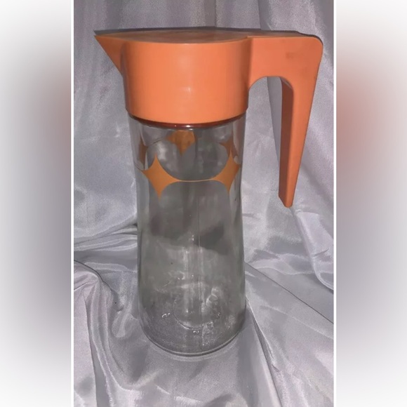 Anchor Hocking | Dining | Vintage Anchor Hocking Orange Juice Carafe ...